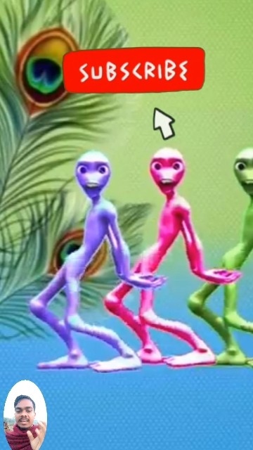 Part-95 Dame tu cosita|alien dance|funny alien#comedy #color dance# ...