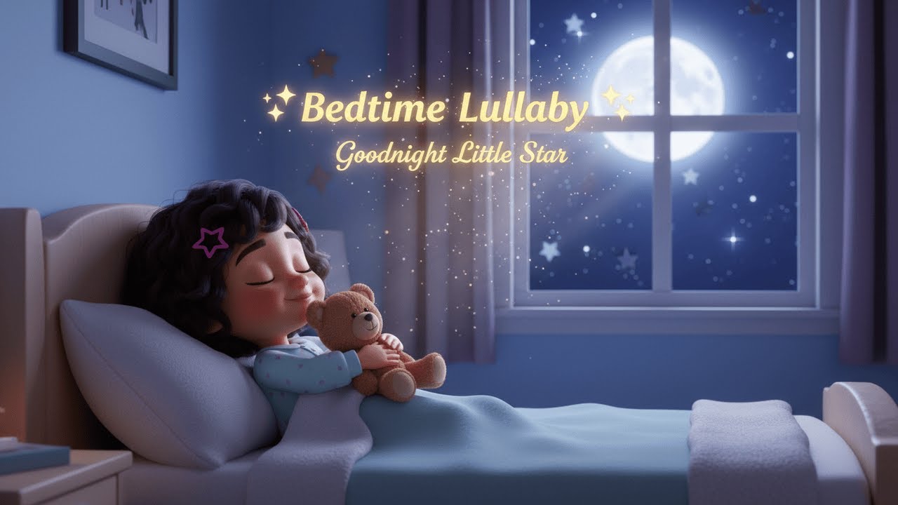 Bedtime Lullaby for Babies 🌙 | Goodnight Little Star | Sleep Song for ...