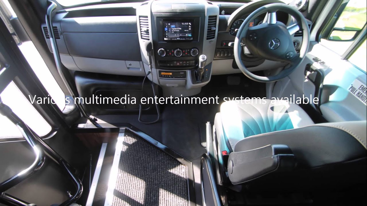 Mercedes Benz EVM Euro 6 Sprinter X Clusive Minibus - YouTube