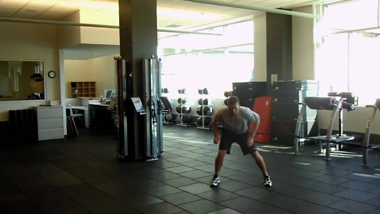 Lateral Stance Crossover Run - YouTube