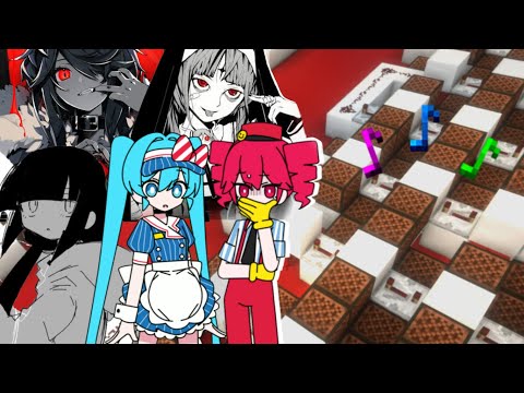 【Minecraft】Vocaloid Note Block Song Compilation!