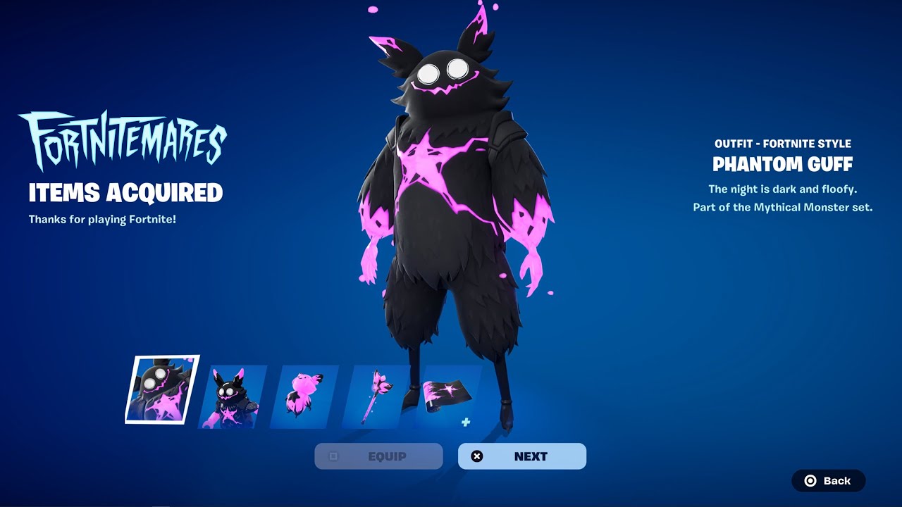 Fortnite Item Shop | Phantom Guff Bundle (Review) - YouTube