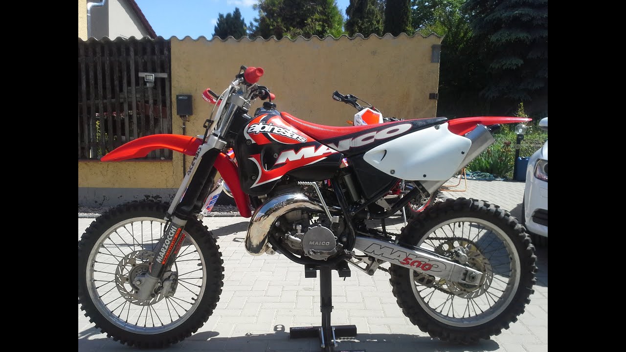 MAICO 500 MX 1999 2-stroke sound Evo Mx - YouTube