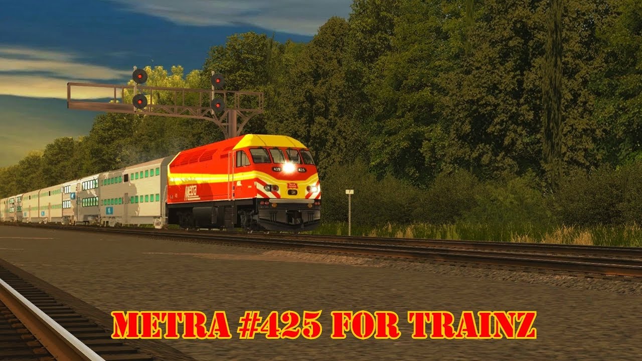 Trainz Promo | Metra Heritage Unit #425 (Available on the DLS now ...