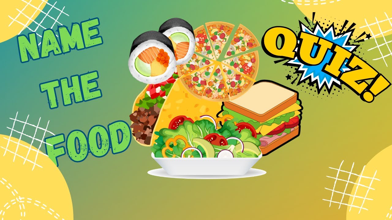 Name That Food Quiz 🍕| Kindergarten Food Quiz | #kidslearning # ...
