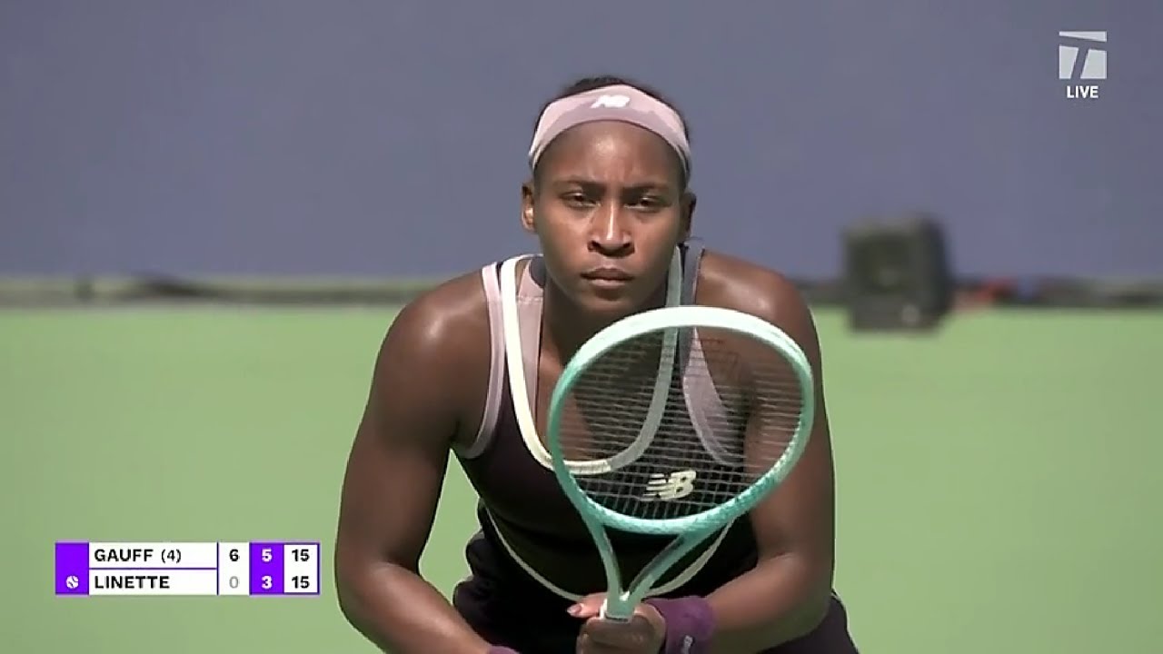 Coco Gauff vs Magda Linette Highlights 2024 Wuhan Open | Tennis WTA Wuhan 🔴 - YouTube