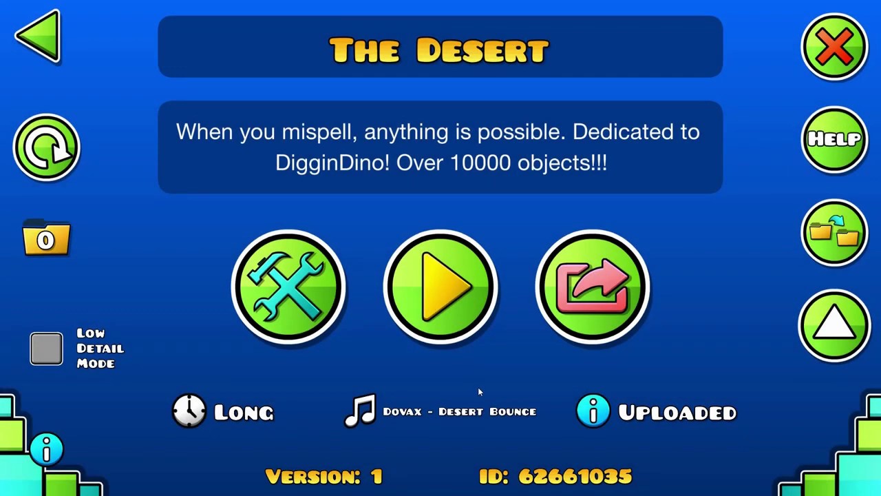 The Desert (by me) | Geometry Dash - YouTube