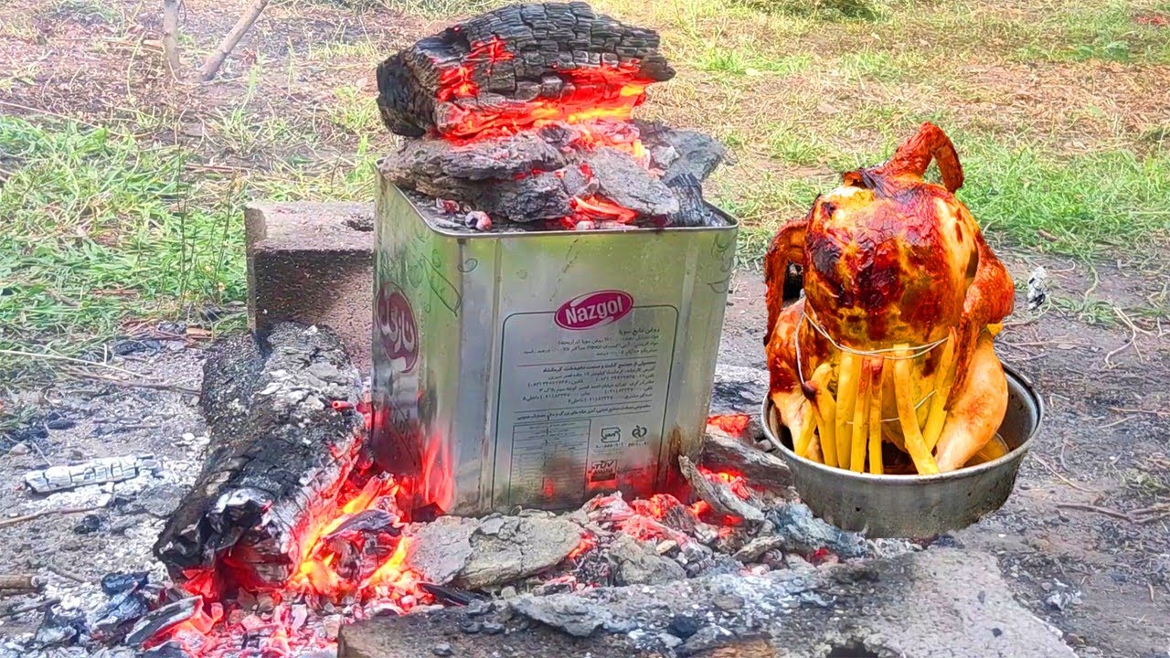 The Ultimate Guide to Cooking a Perfectly Marinated Chicken Over Open ...