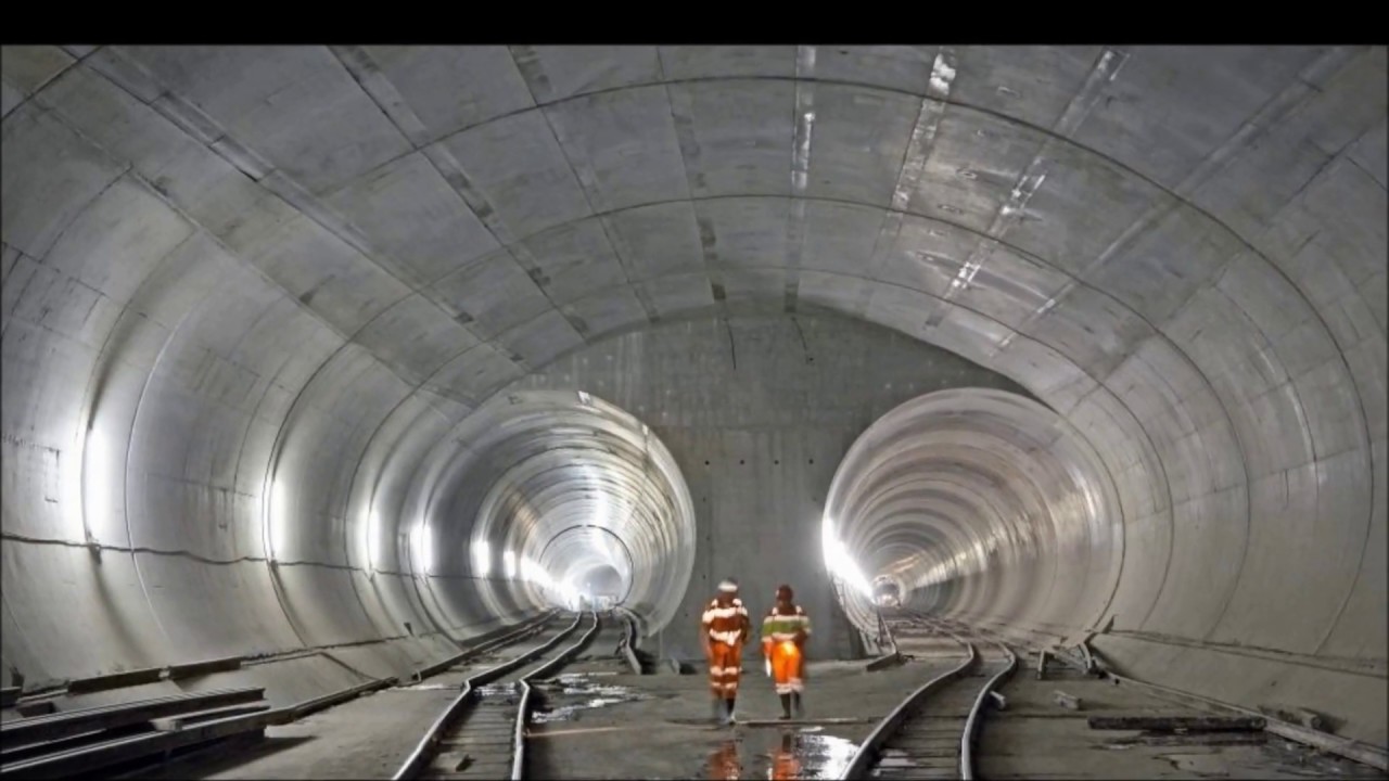 TOP 5 - NEJDELŠÍ TUNELY NA SVĚTĚ - YouTube