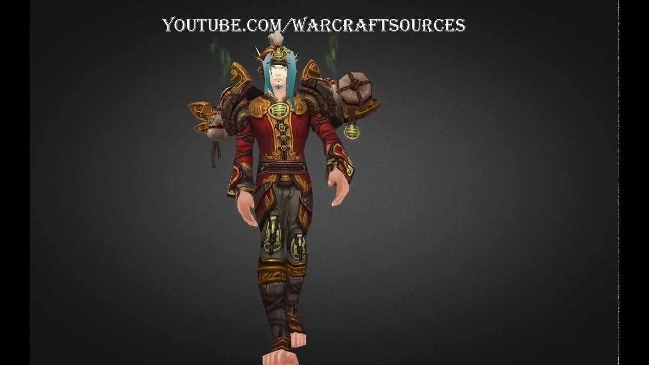 Blood Elf Monk Challenge Mode Set - Regal Lord Armor - YouTube