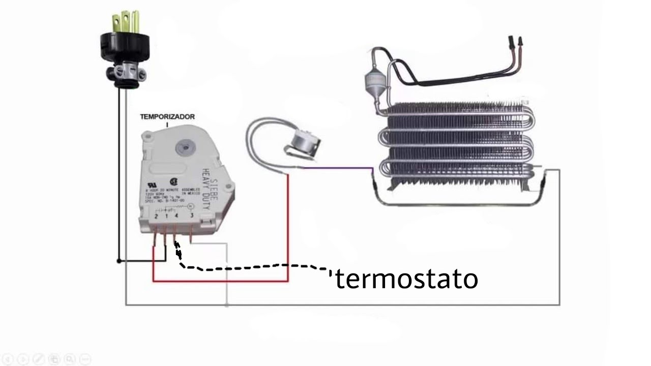Sistema de descongelamiento, nevera no frost. - YouTube