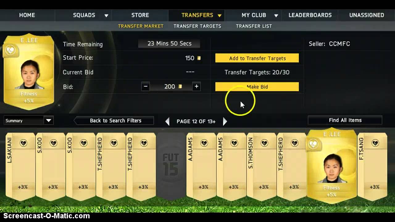 Fifa 15 best quicksell method - YouTube