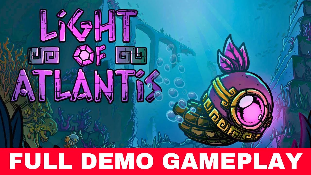 LIGHT OF ATLANTIS Full Demo Gameplay - 2D Puzzle Metroidvania - No ...