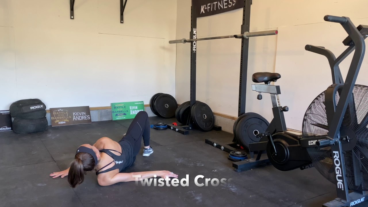 Twisted Cross Stretch - YouTube