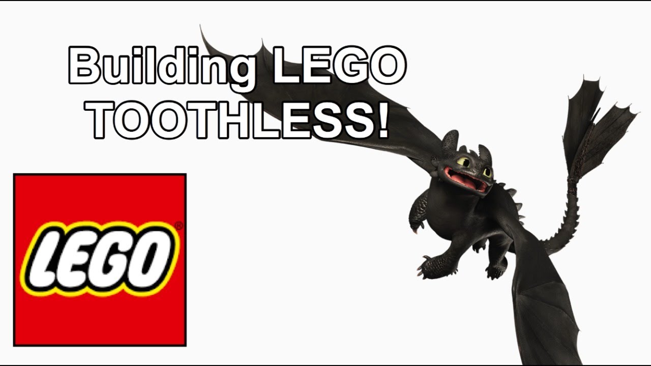 Building TOOTHLESS in LEGO from HOW TO TRAIN YOUR DRAGON! - YouTube