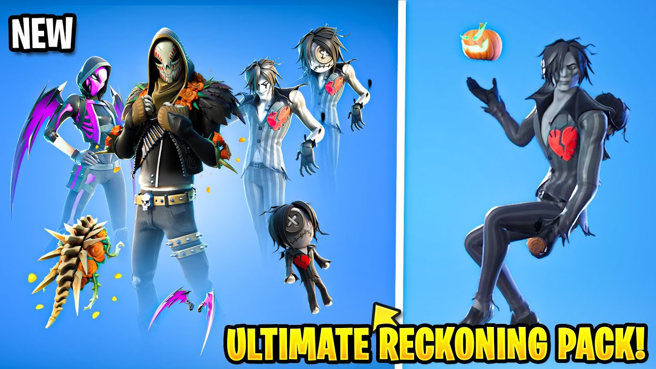 *NEW* Fortnite Ultimate Reckoning Pack Showcase! (La Parca, Gnash ...