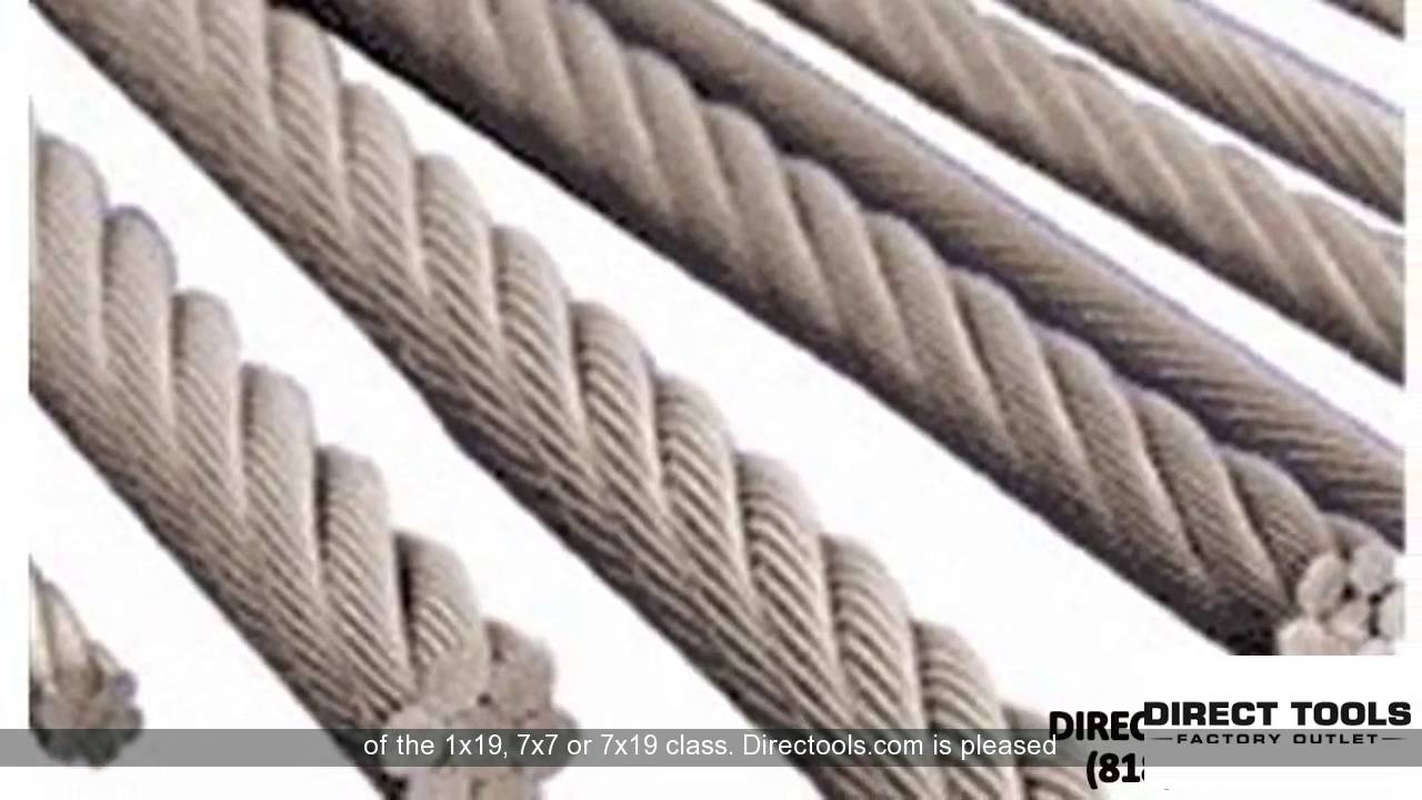 Wire Rope Cable Assemblies - YouTube