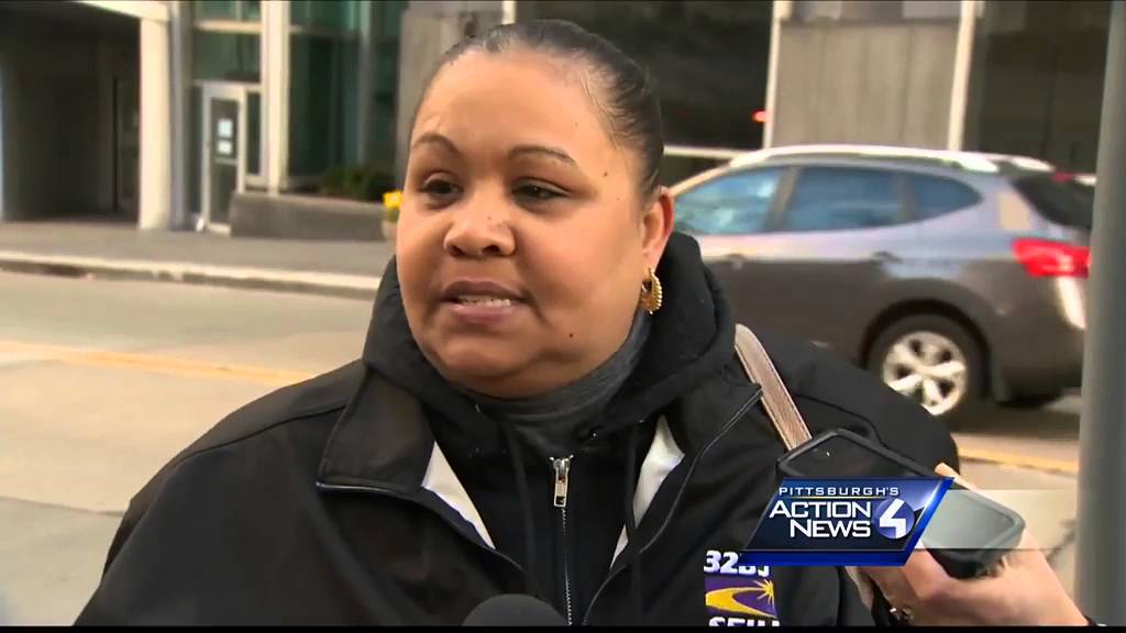 Downtown security officers rally for better wages, healthcare, training ...