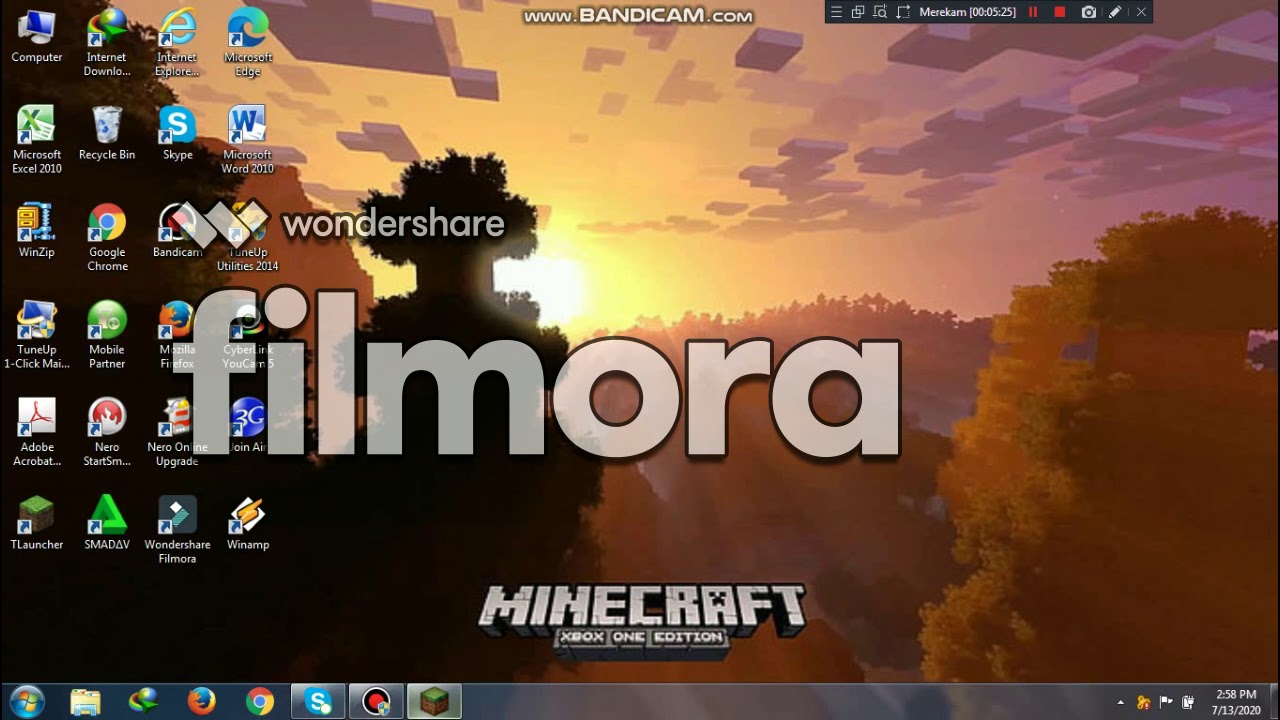 cara ganti skin minecraft creak - YouTube