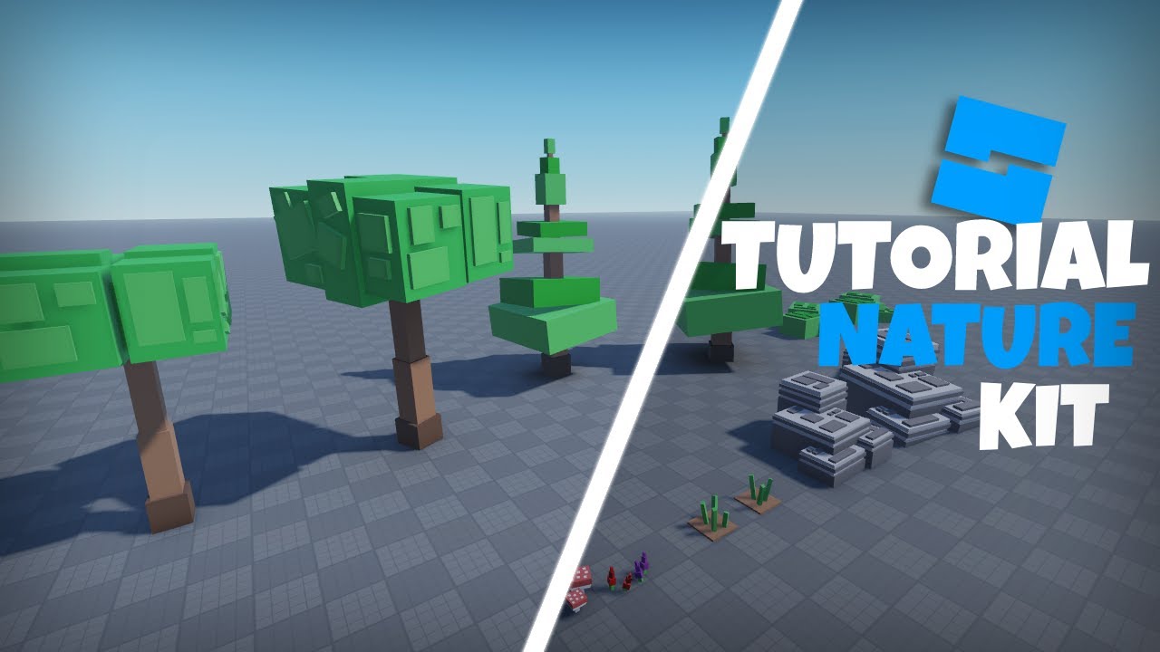 ROBLOX STUDIO - TUTORIAL - HOW TO MAKE A NATURE KIT - YouTube