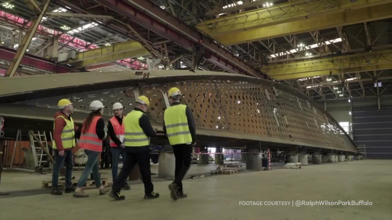 'A major piece': Signature pedestrian bridge for Buffalo's Ralph Wilson ...