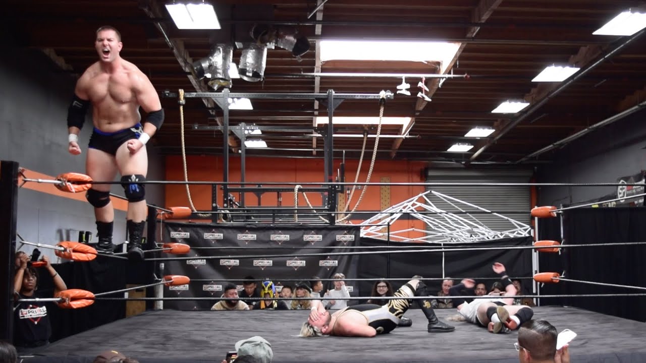 Mathias vs Javi Baja vs Coach Mack Wilkes | Skyfire Pro Lucha Libre ...