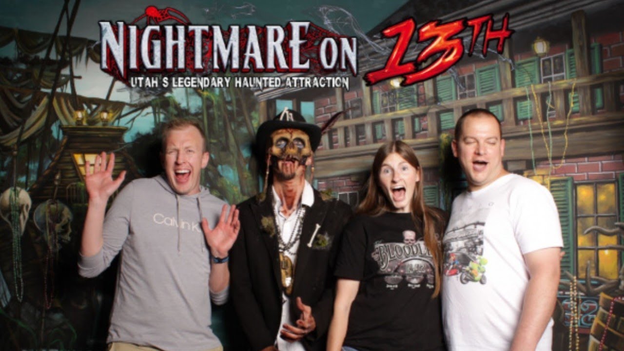 Opening Weekend at Nightmare on 13th Haunted House! - YouTube