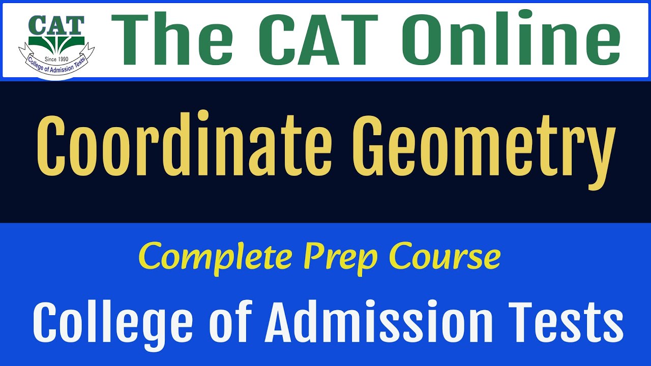 Coordinate Geometry makes sure how to get into NUST NBS BBA and BS classes by the best ...