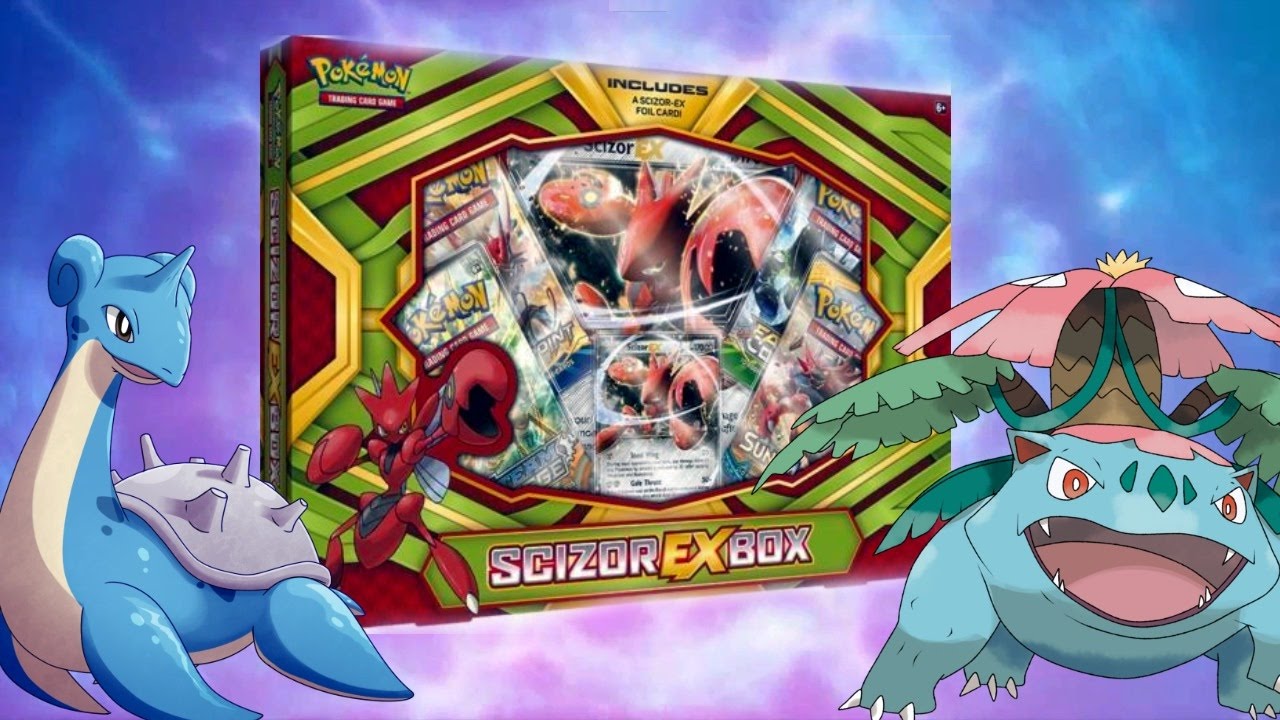 NEW SCIZOR EX BOX POKEMON OPENING! - POKEMON CARDS OPENING! AWESOME ...