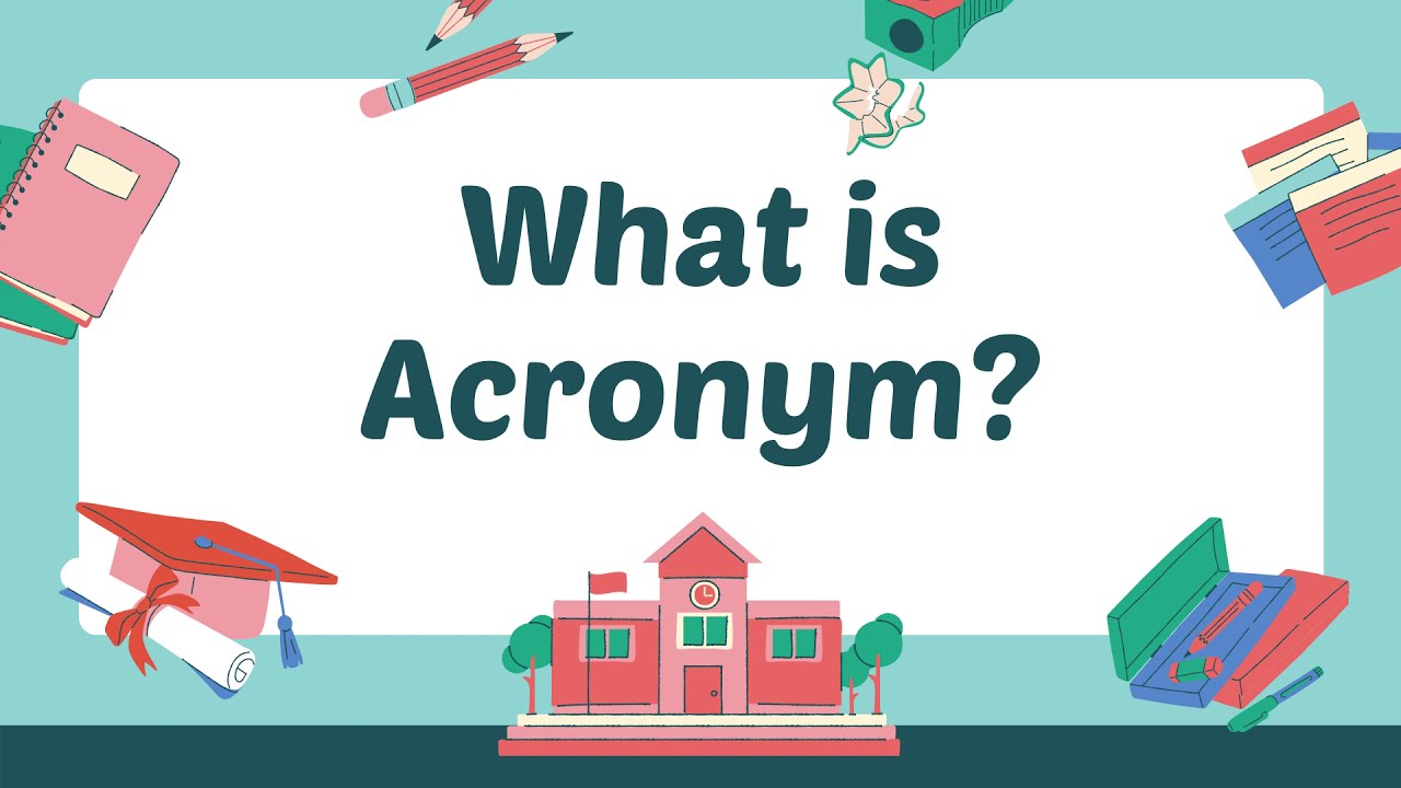 Word Formation: Acronym by Muhammad Thariq Gafuri Dohamid - YouTube