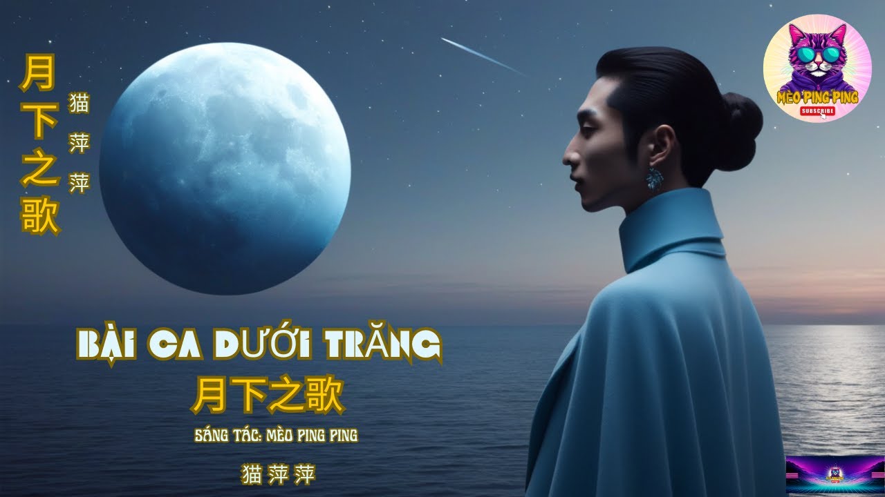 Mèo Ping Ping ♬ Bài Ca Dưới Trăng - Sáng Tác: Mèo Ping Ping I 月下之歌 -猫 萍 ...