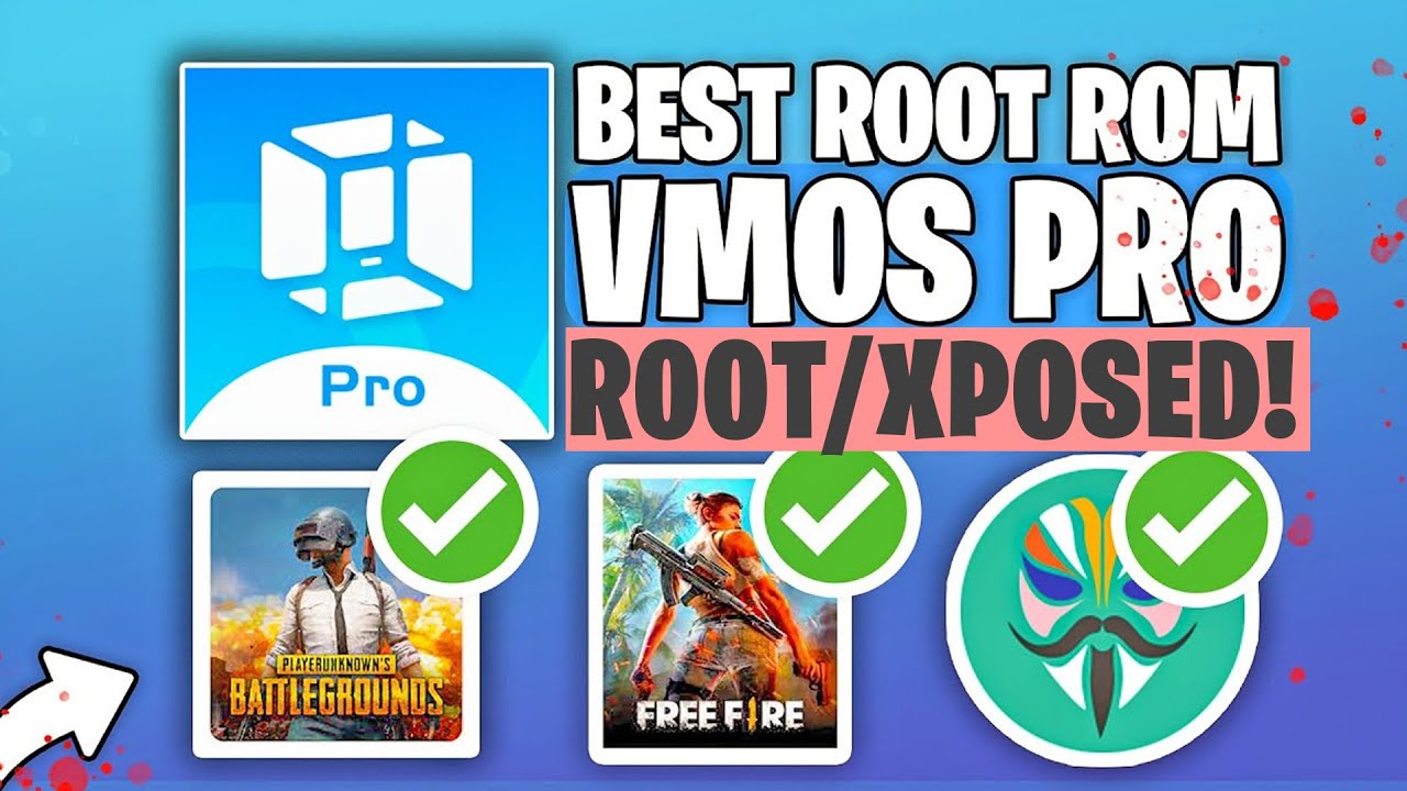 VMOS Pro Best Rom For Root! || VMOS Pro Rom Pubg - Free Fire || Vmos Pro Rom 7.1.2! - YouTube