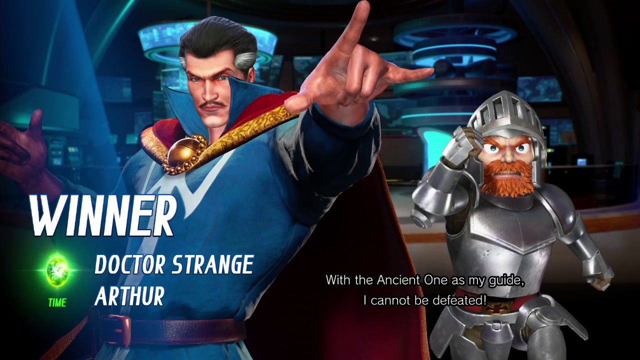 Marvel vs Capcom Infinite playthrough - Doctor Strange and Arthur - YouTube