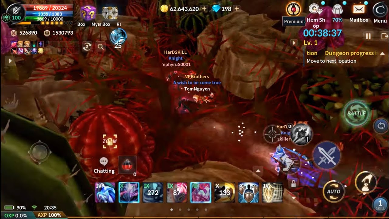 Cabal Mobile - Garden of Dust Speed Run (No Secret Box) - YouTube