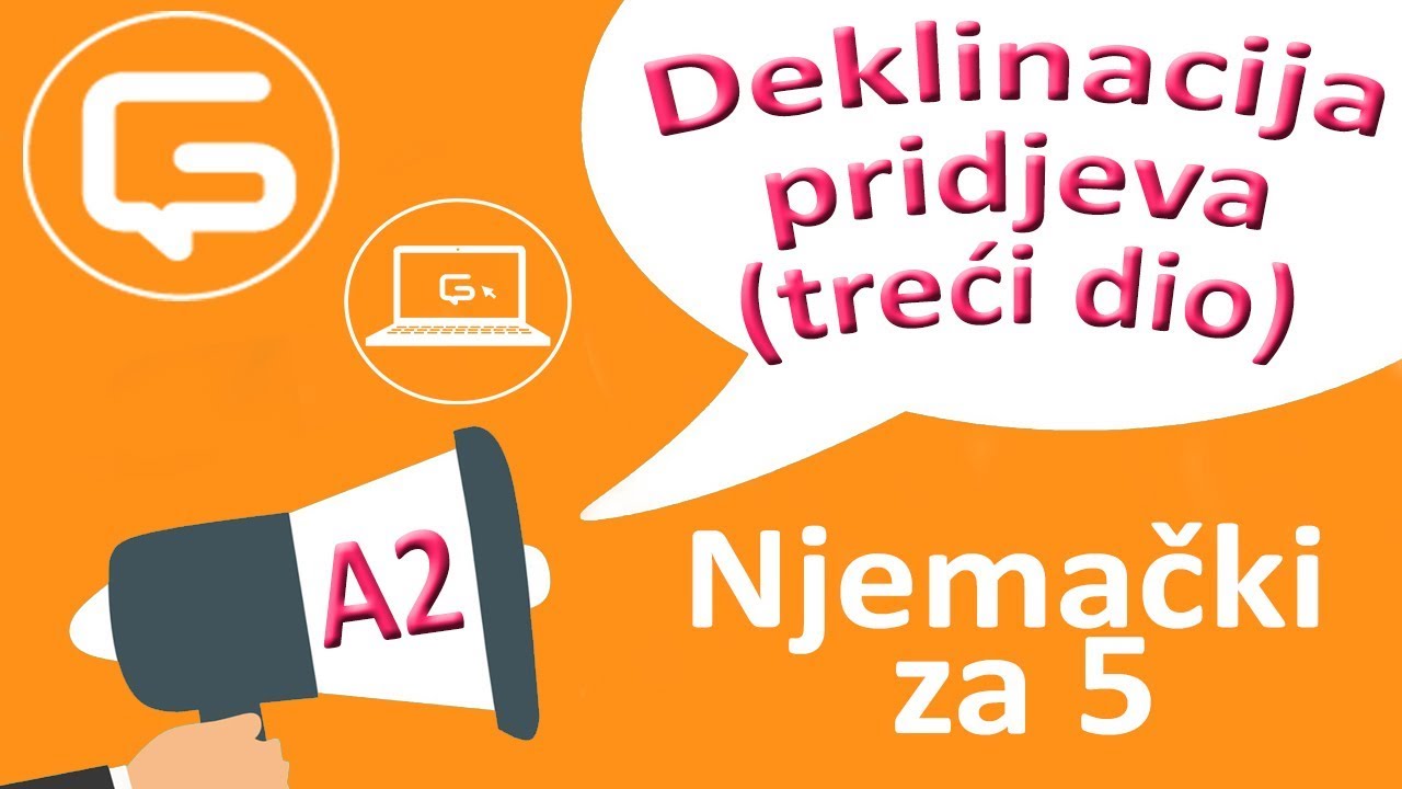 Njemački za 5: Deklinacija pridjeva njemačkom jeziku - treći dio ...