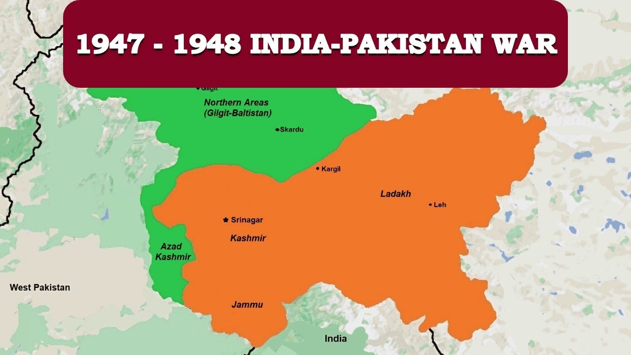 1947–1948 India-Pakistan War - YouTube