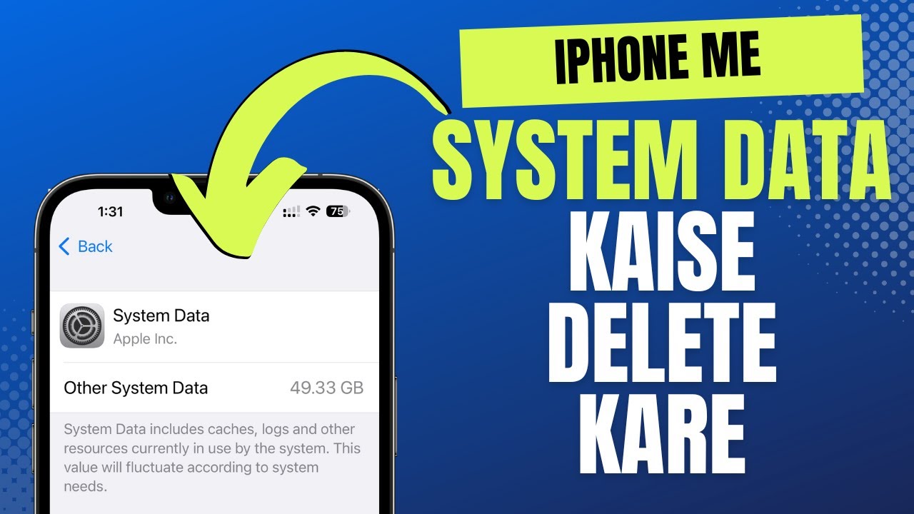 How To Delete System Data In IPhone Hindi YouTube how-to-delete-system-data-in-iphone-hindi-youtube