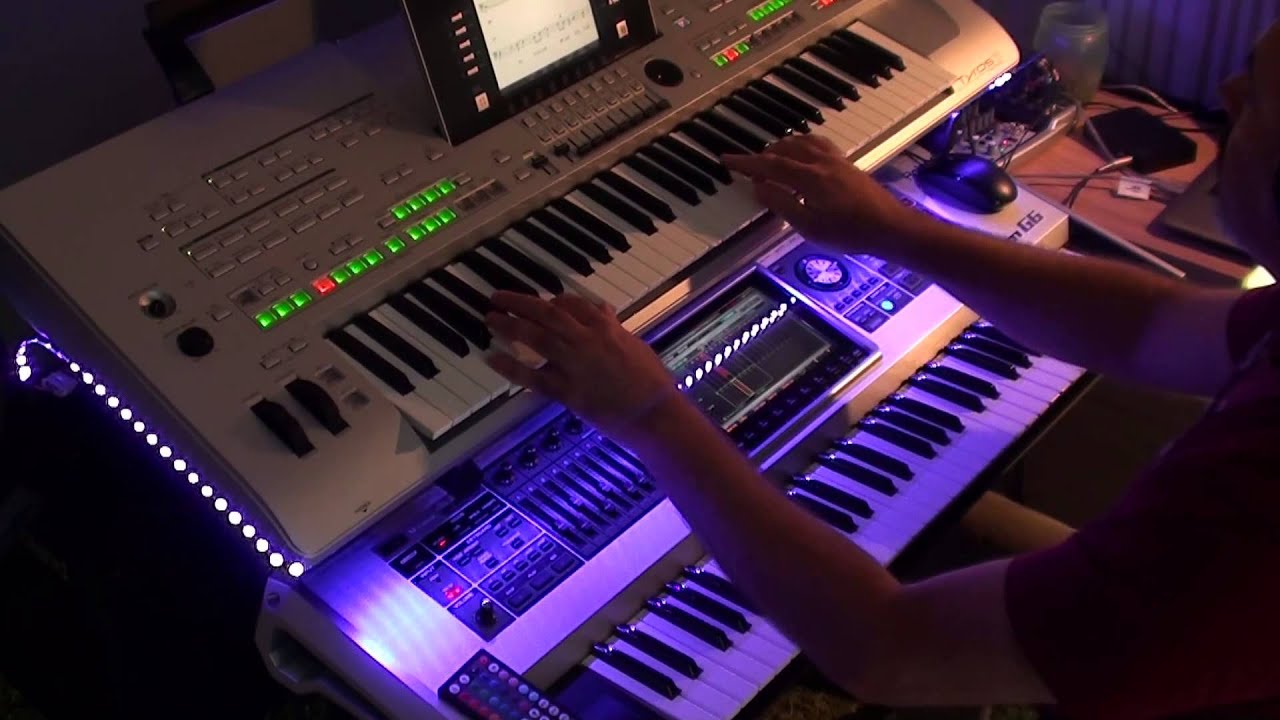 Amanda Lear - Follow me Cover on Fantom G6 and Tyros - YouTube