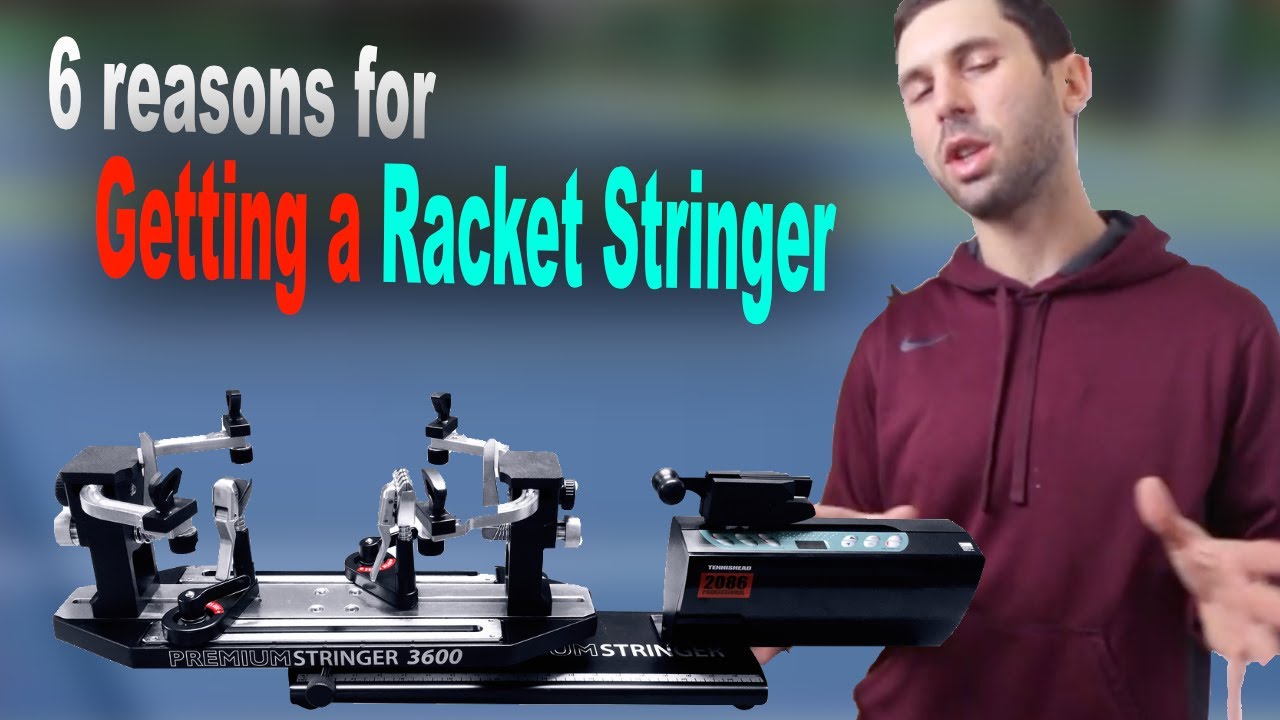 6 Reasons Why You Should String Your Own Tennis Rackets - YouTube