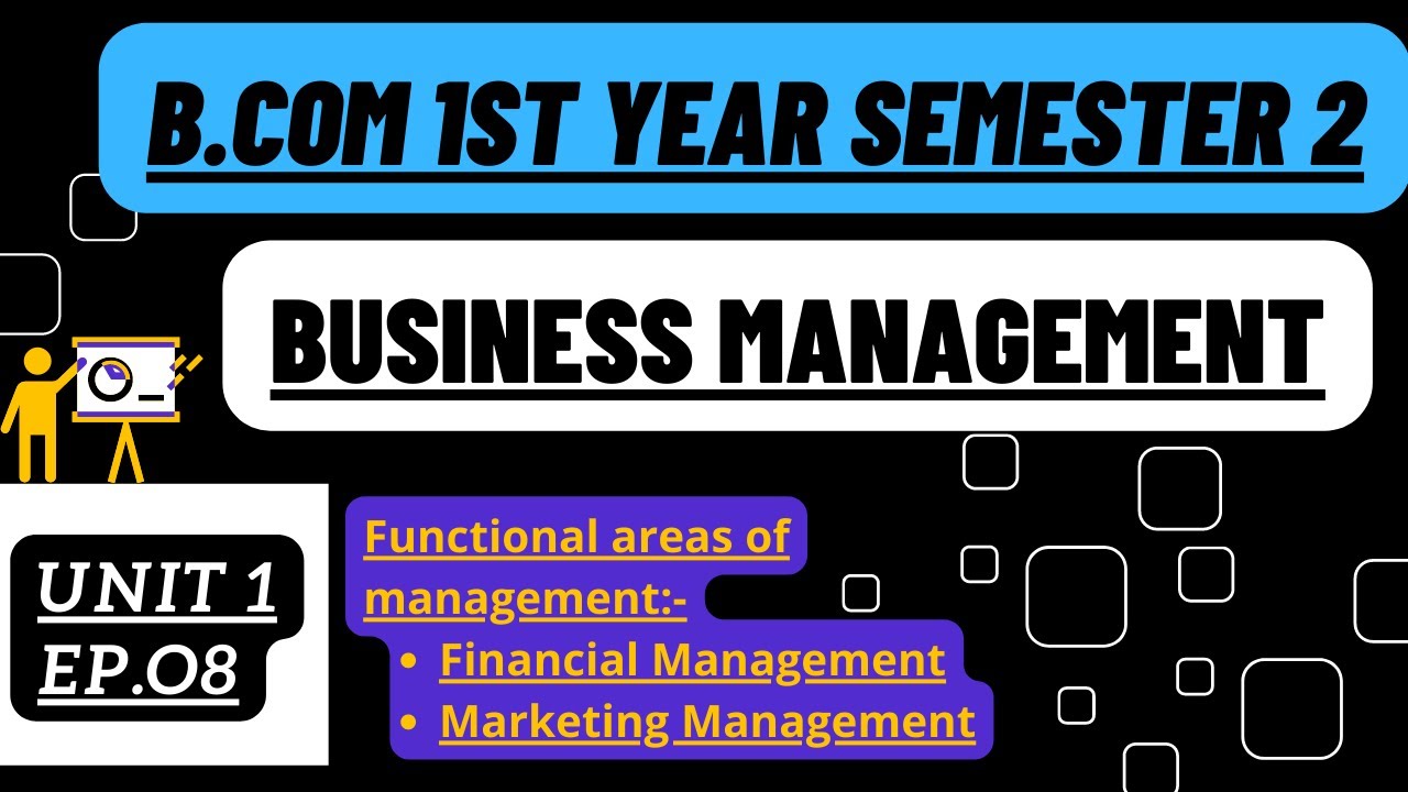 Business management unit 1 B.Com 1st year semester 2 part 8 Financial ...