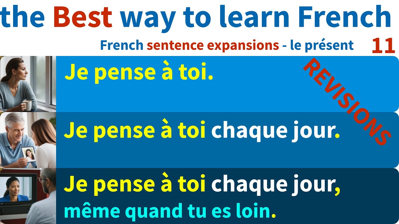 the best way to learn French, French sentence expansion exercises ...