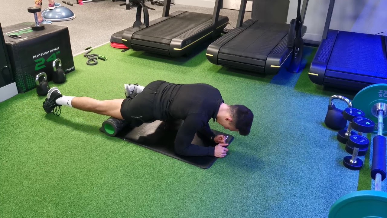 Foam Roll Quadriceps - YouTube