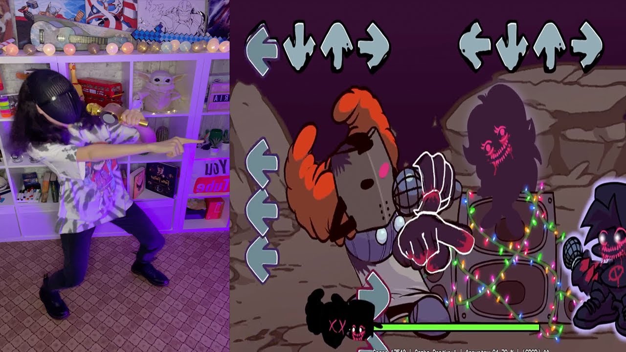 Friday Night Funkin' VS Tricky Madness Combat In Real Life (FNF IRL ...