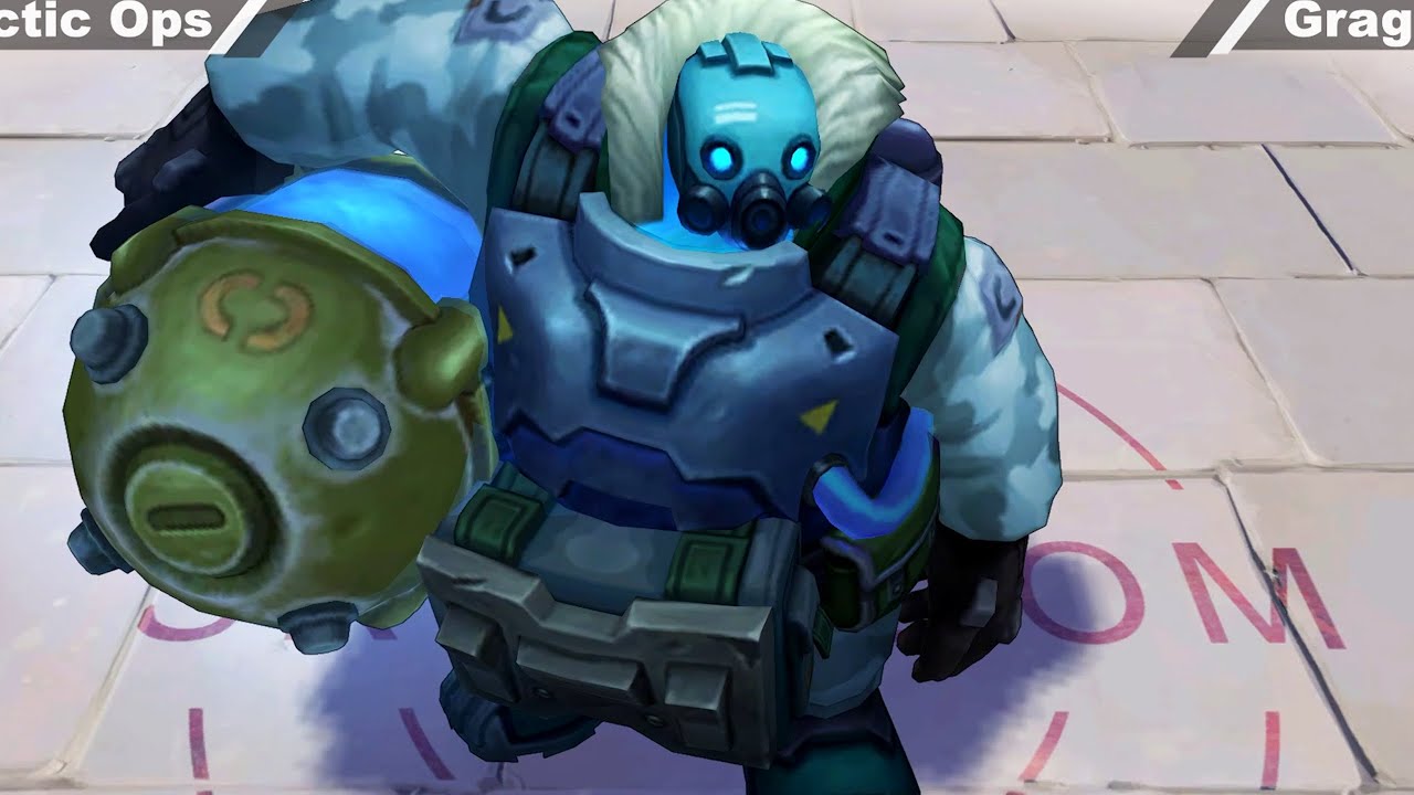 Arctic Ops Gragas Detailed Skin Spotlight - League of Legends - YouTube