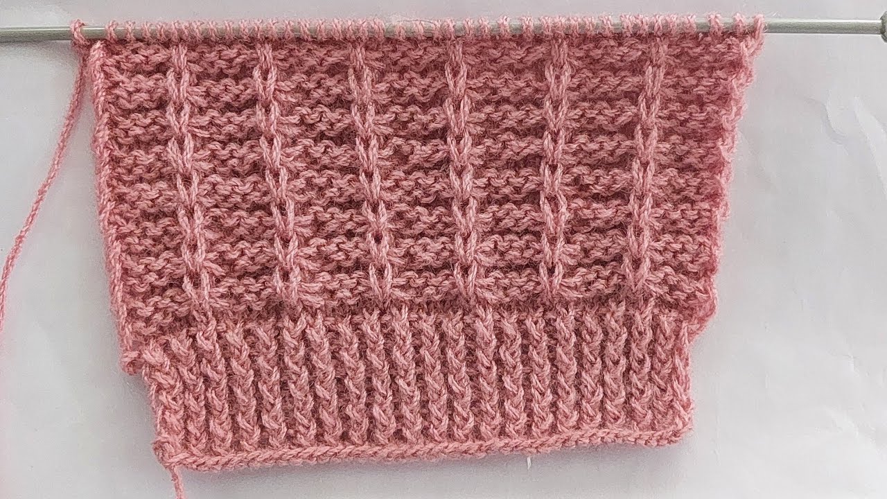 Sweater Border | Sweater Design - YouTube