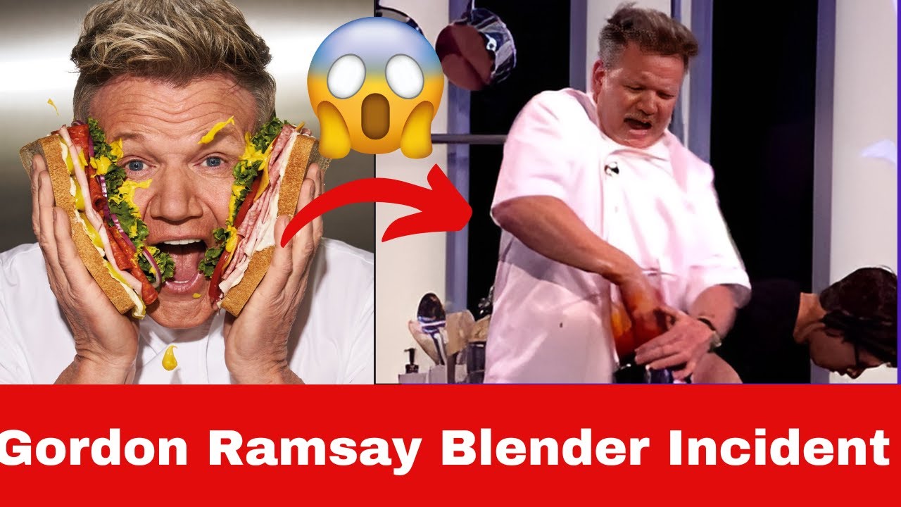 Gordon Ramsay Blender Incident | Gordon Ramsay Kitchen Nightmares - YouTube