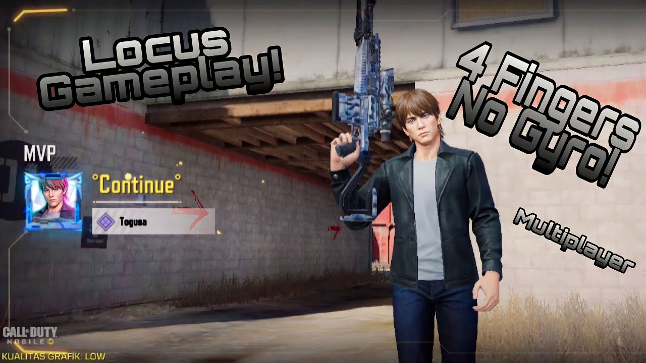 Codm MP Sniper Gameplay || Locus 4 Finger No Gyro - YouTube