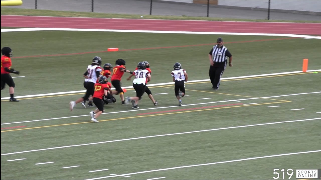 OSFL Football (Under 12 AA) - Guelph Jr. Gryphons vs Brantford Bisons ...