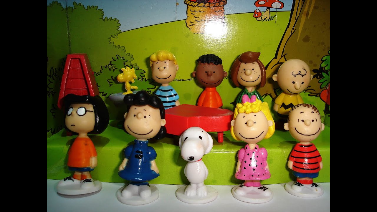 Snoopy Peanuts a turma toda na Toy Hunters tem colecionáveis - YouTube