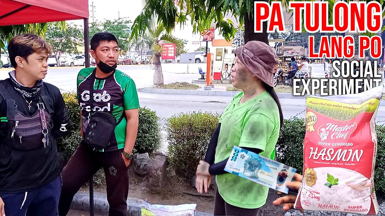 Bibigyan Ng Isang Sakong Bigas At P1000 Ang Rider Na Tutulong Magbuhat ...